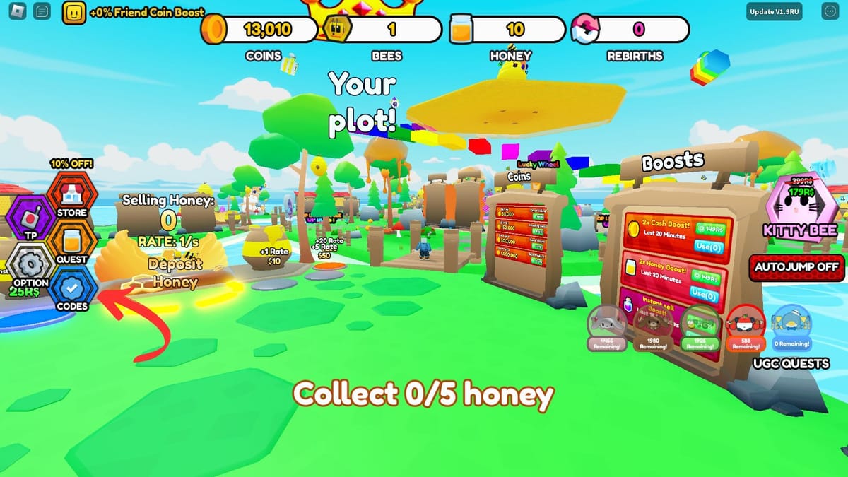 Bee Factory Codes