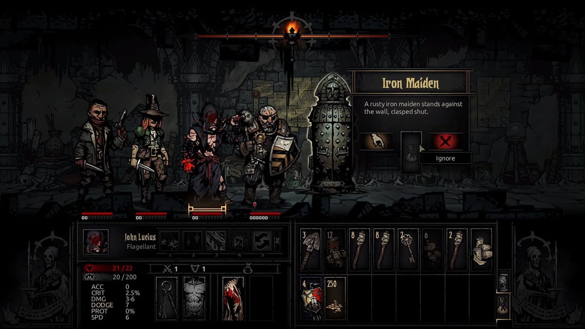 Darkest Dungeon Iron Maiden explained