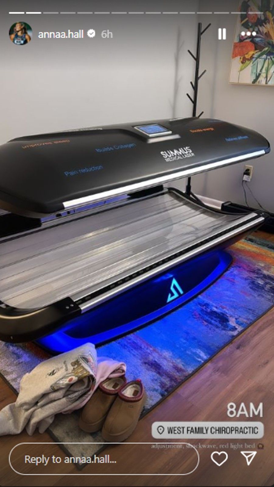 In pictures- Anna Hall shares glimpses of her recovery day