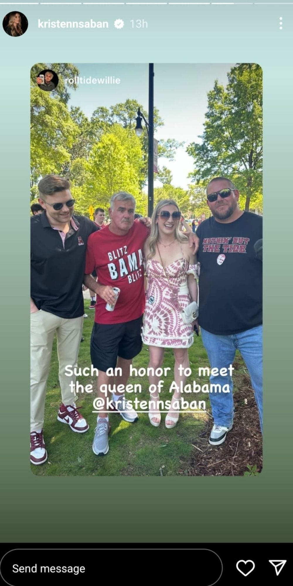 IN PHOTOS: Nick Saban’s daughter Kristen Saban dazzles in pink dress ...