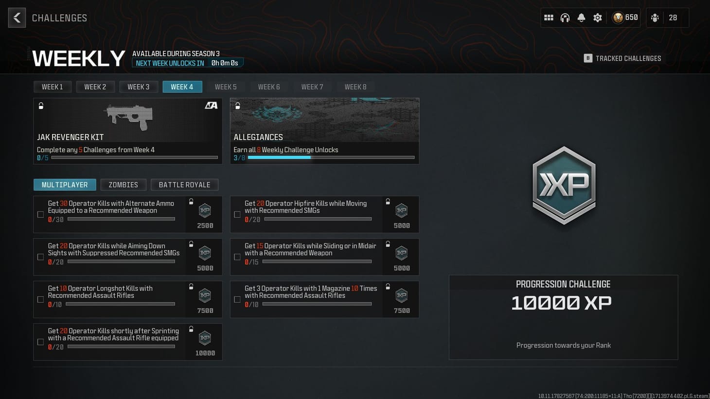 MW3 and Warzone Season 3 Week 4 challenges: How to complete, rewards ...