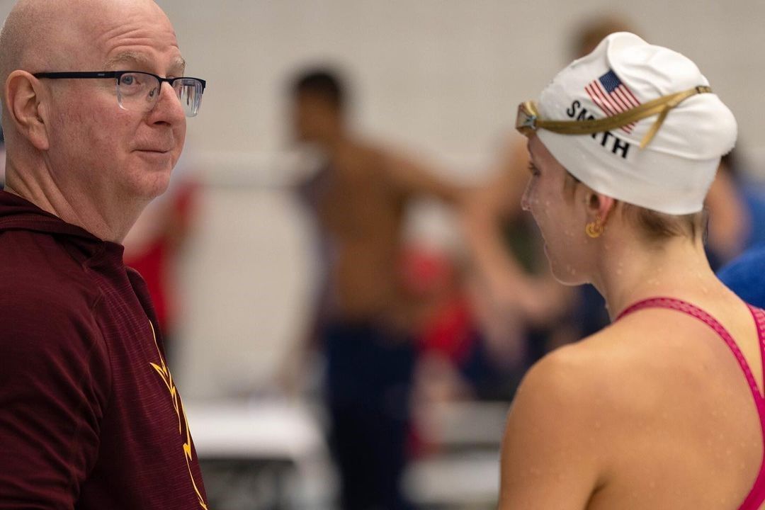 Who is Regan Smith Coach, Bob Bowman?