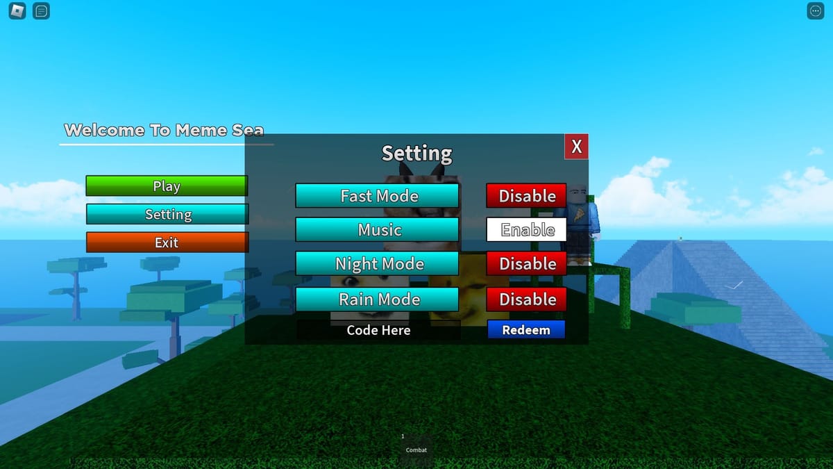 Meme Sea codes (October 2025)
