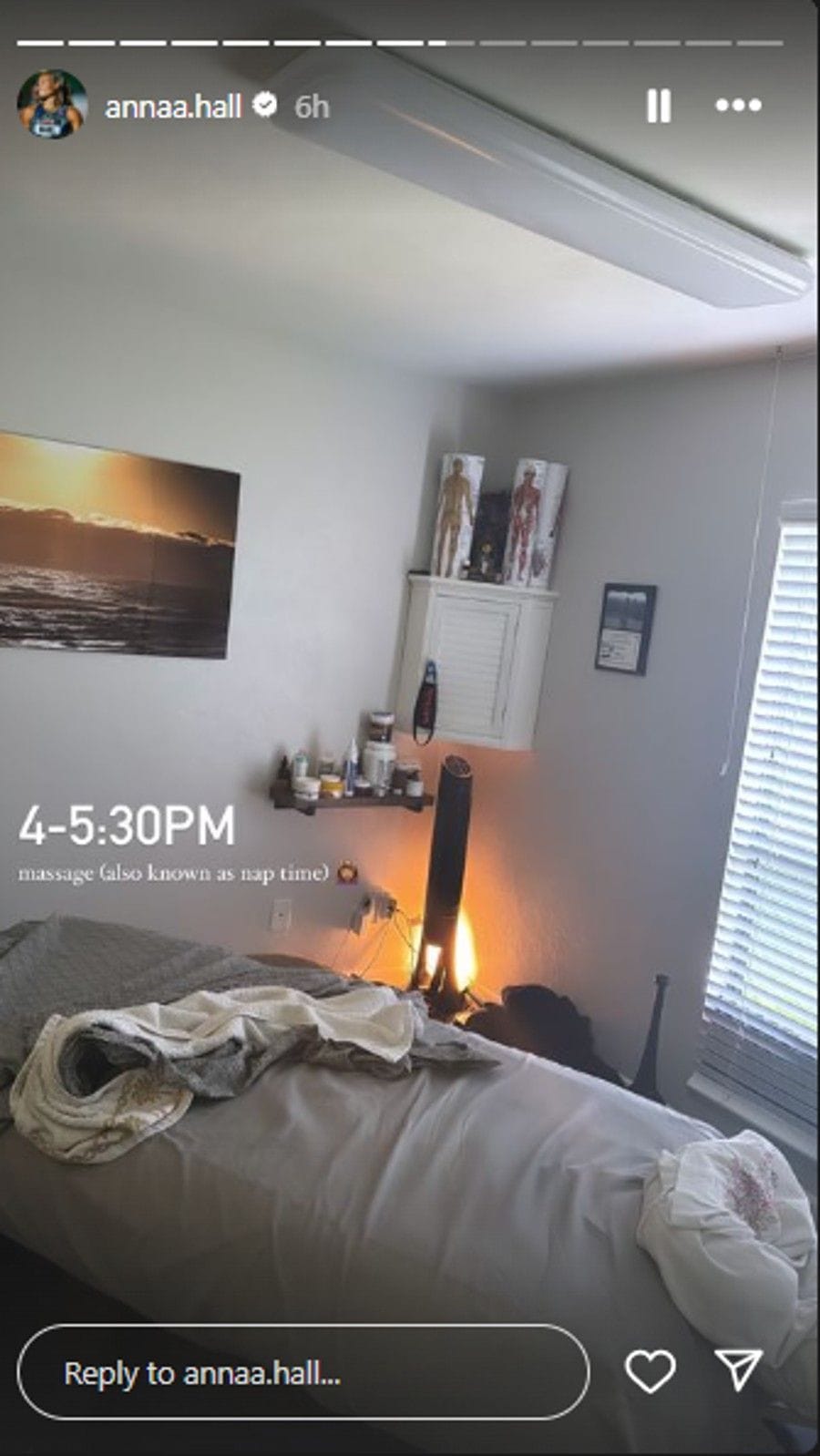 In pictures- Anna Hall shares glimpses of her recovery day