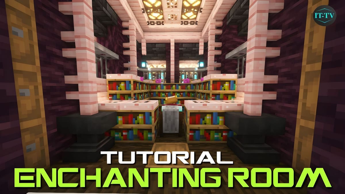 7 best Minecraft enchanting rooms in 2024