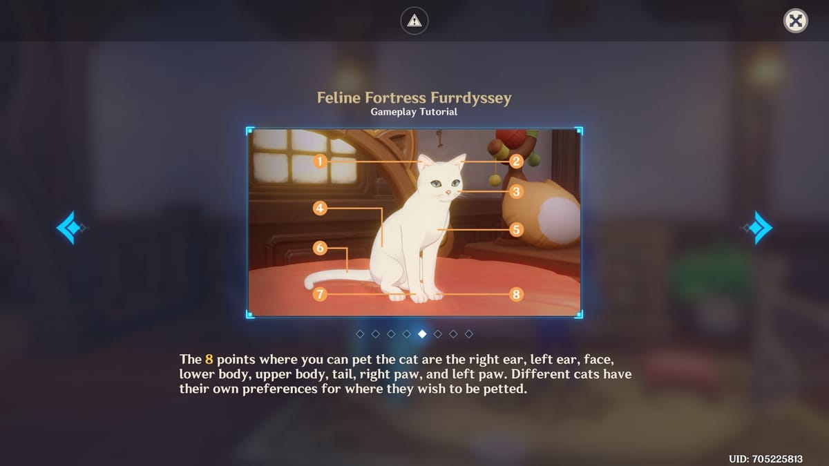 Genshin Impact Feline Fortress cat event: All 5 cat petting guide with ...