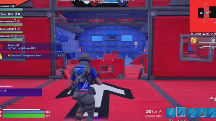 Fortnite Red Vs Blue Rumble Zero Build: UEFN map code, how to play, and ...