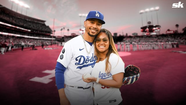 PHOTO: Mookie Betts' wife Brianna celebrates as Dodgers star crushes ...