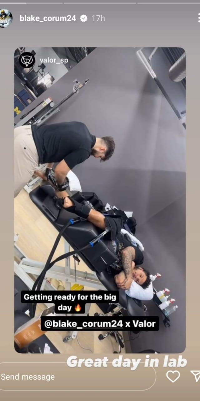 “Great day in the lab” - Michigan’s Blake Corum gives sneak peek into ...