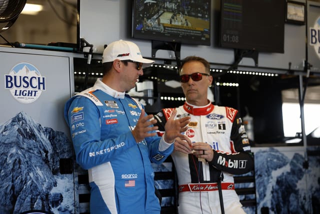 NASCAR fans left surprised by Kyle Busch and Kevin Harvick collaboration
