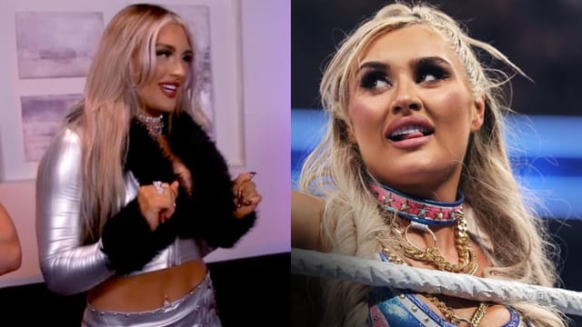 Tiffany Stratton reacts to winning the Slammy Award for NXT Superstar ...