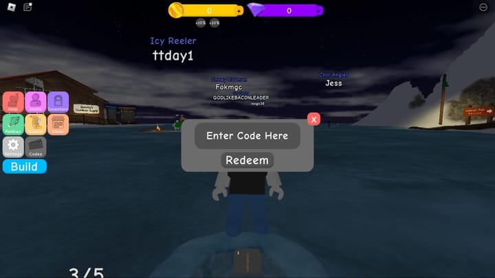 Ice Fishing Simulator codes (October 2025)
