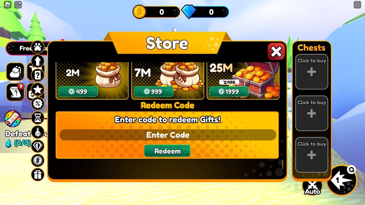 Roblox Prota Simulator Codes