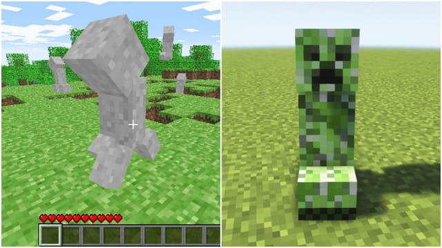 Old Minecraft mob textures: Looking back at iconic mobs before they ...