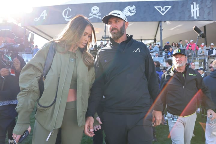 In Photos: Dustin Johnson's wife Paulina Gretzky spotted at 2024 ...