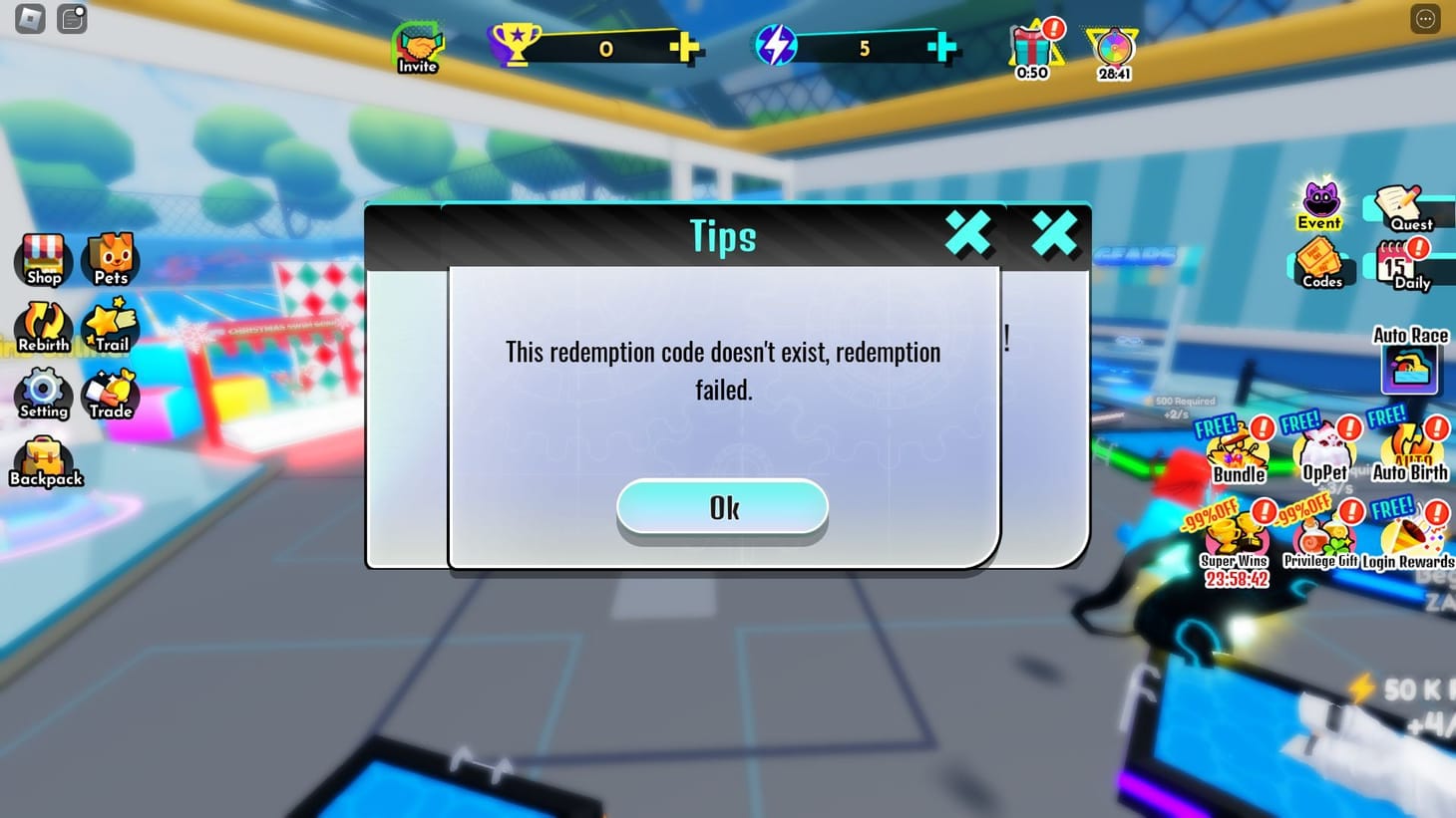 Swim Race Simulator Codes