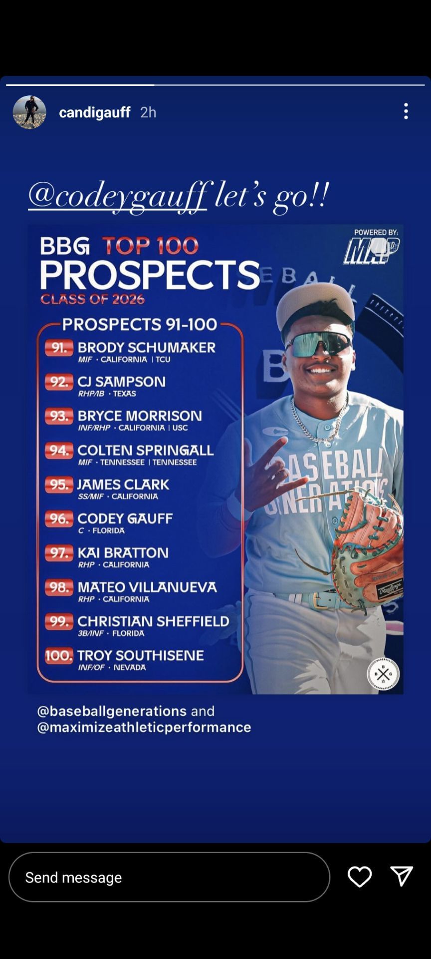 "Let's go"- Coco Gauff's mother Candi delighted as the American's brother Codey makes it into ...