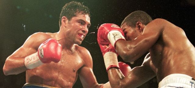 What is Oscar De La Hoya's Boxing Record?