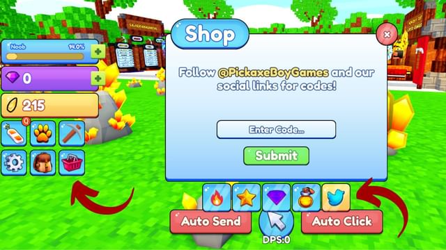 Pickaxe Mining Simulator Codes