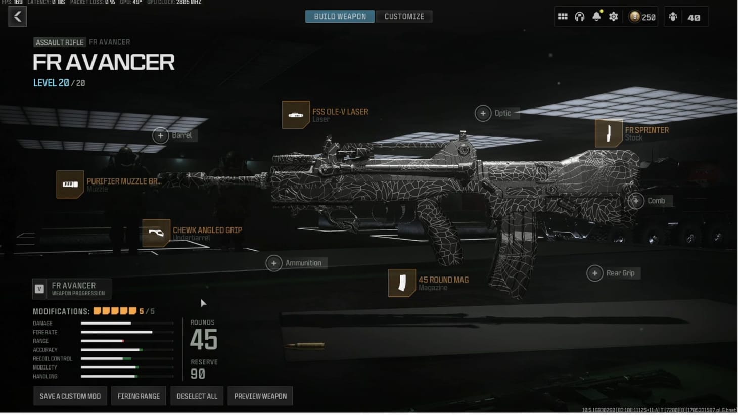 Best FR Avancer Loadout for Warzone Season 3