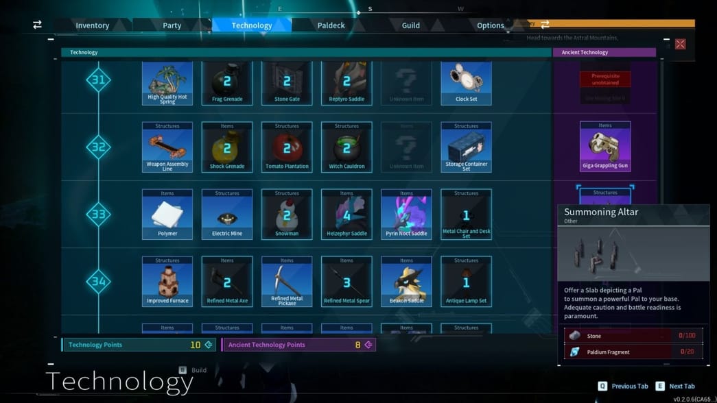 How to build the Summoning Altar in Palworld