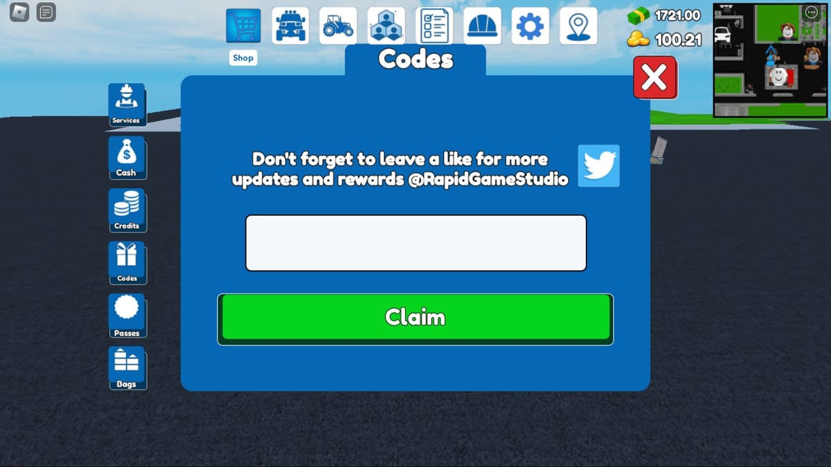 Cut the Grass RP Codes