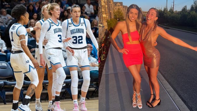 IN PHOTOS: 5 times Iowa recruit Lucy Olsen and Villanova's Bella Runyan ...