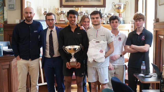 Velavan Senthilkumar wins Batch Open Squash title after defeating ...
