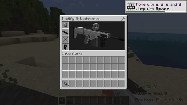 Weapon Mod Minecraft
