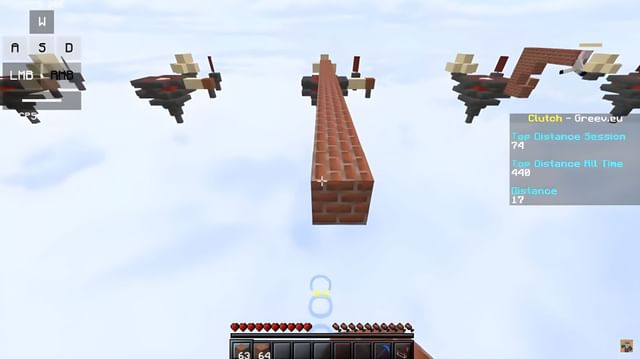 3 best Minecraft servers to practice Block Clutch