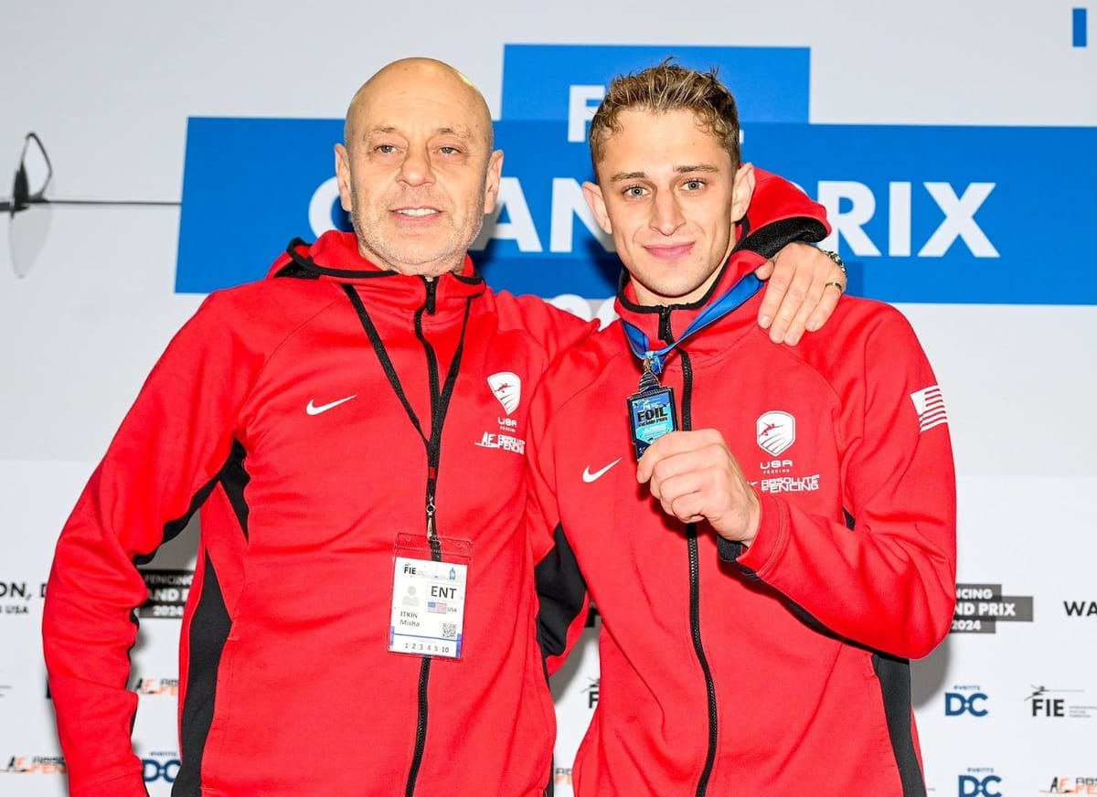 Who is Nick Itkin Coach? Misha Itkin, and Igor Zapozdaev.