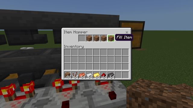 How to make an item sorter in Minecraft Bedrock