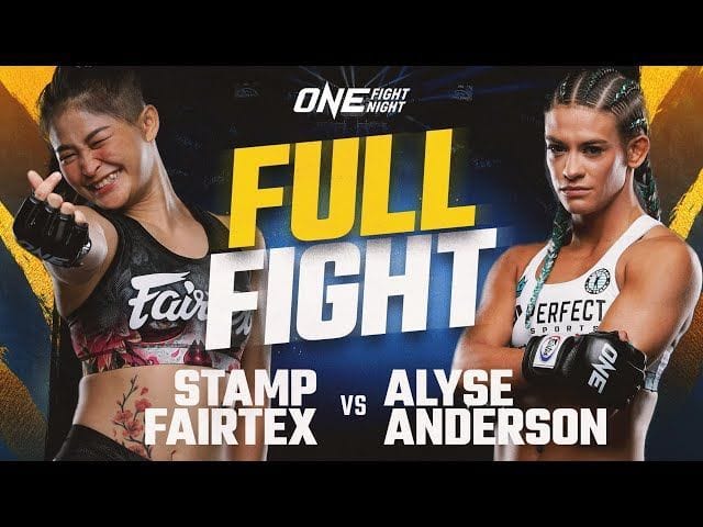 ONE 167: FREE FULL FIGHT: Stamp's whipping body kicks in Denver shock ...