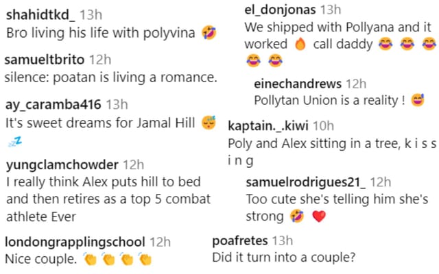 "Poatan is living a romance" - Fans poke fun as Alex Pereira releases ...