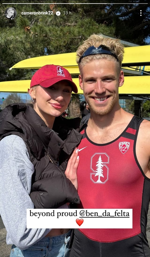 WNBA bound Cameron Brink shares adorable snap with BF Ben Felter for ...