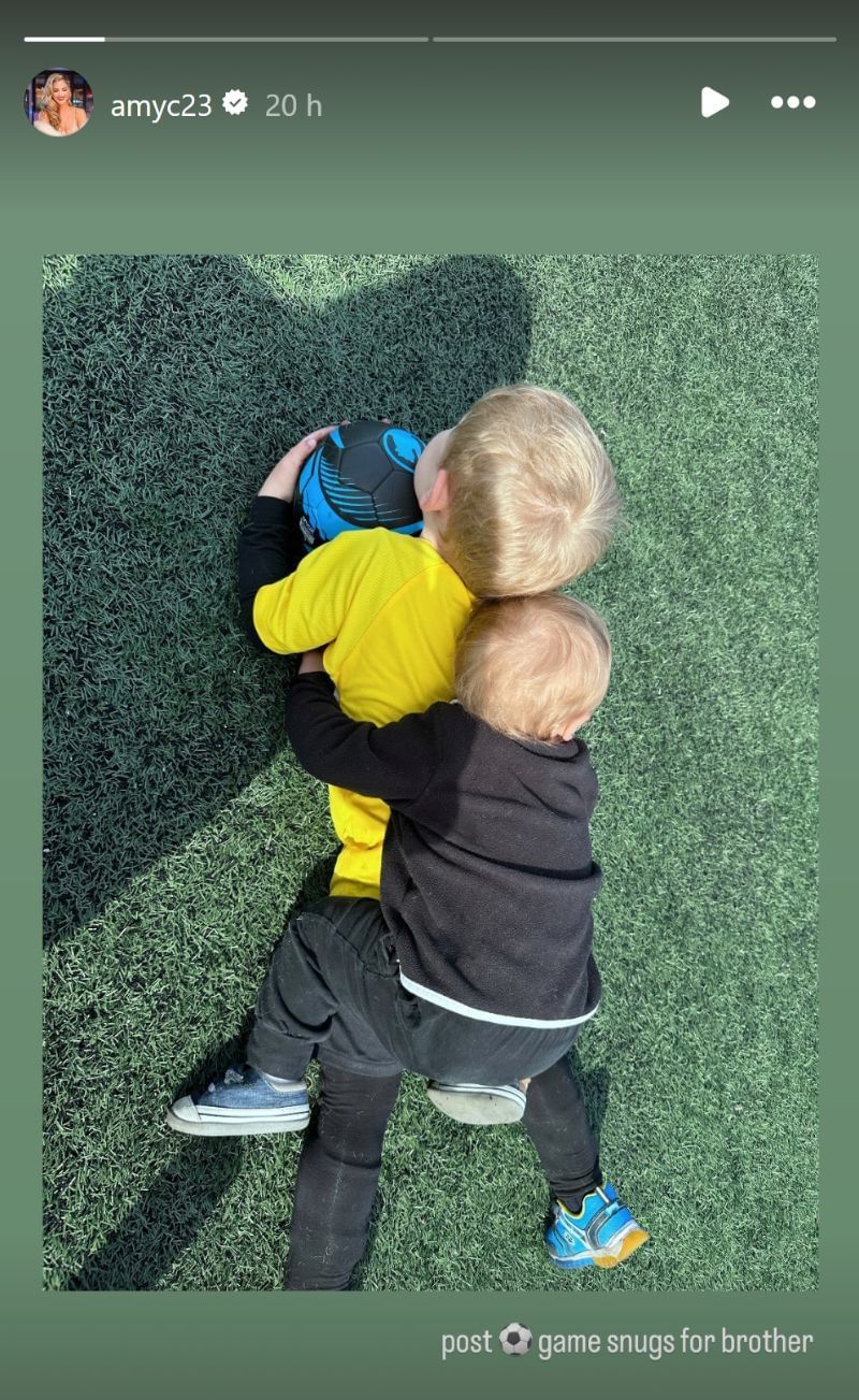 "Snugs for brother" - Gerrit Cole's wife Amy shares adorable moment of ...