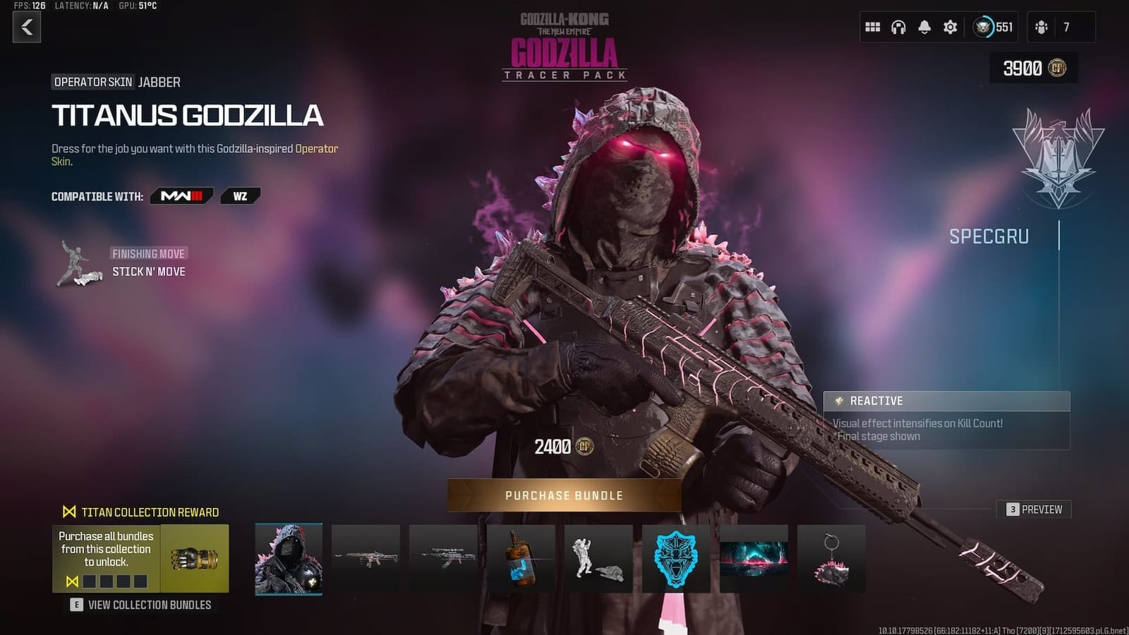 Godzilla Tracer Pack in MW3 and Warzone: Price, what's included, and is ...