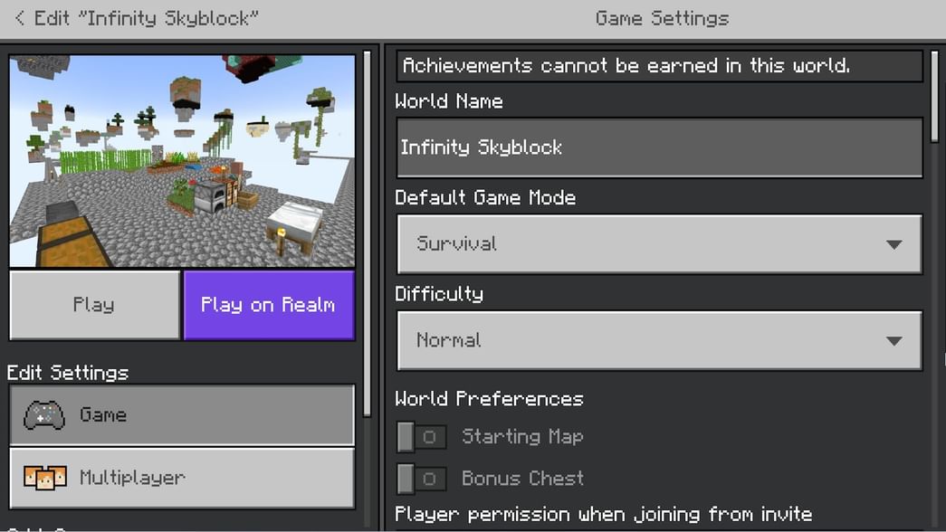 How to invite friends on Minecraft mobile