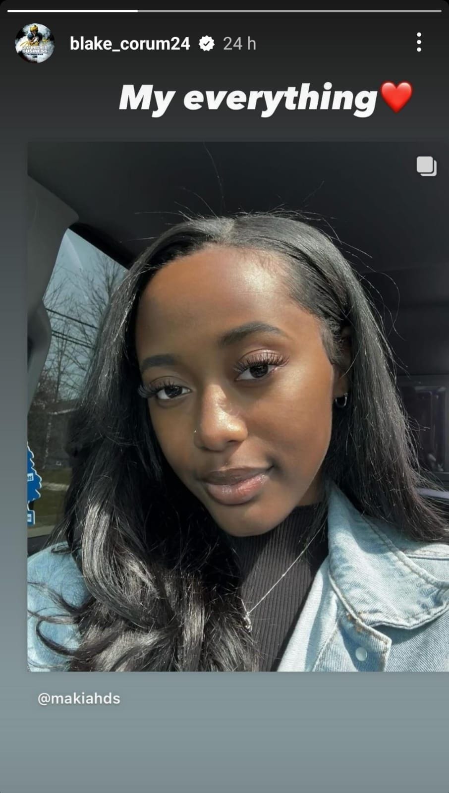 “My everything”- NFL-bound Blake Corum gushes over GF Makiah Shipp’s ...