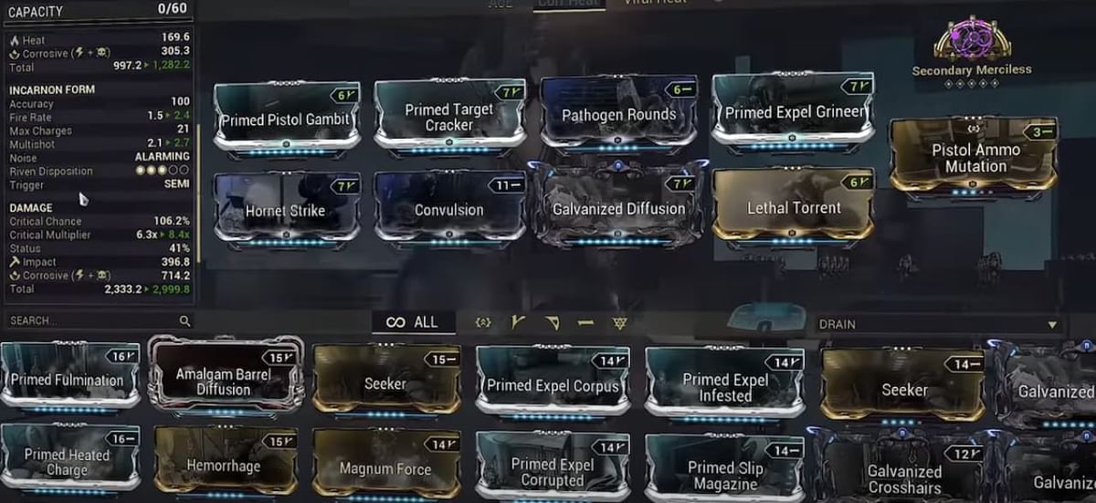 Warframe Incarnon Atomos build guide: Mods, Incarnon talents, and more