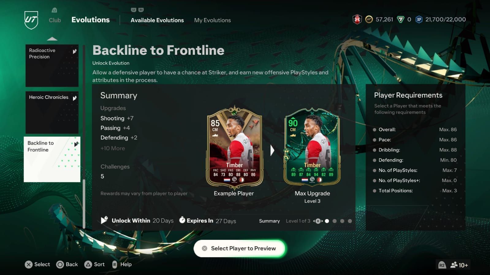 EA FC 24 Backline to Frontline Evolution guide: Best players to use ...