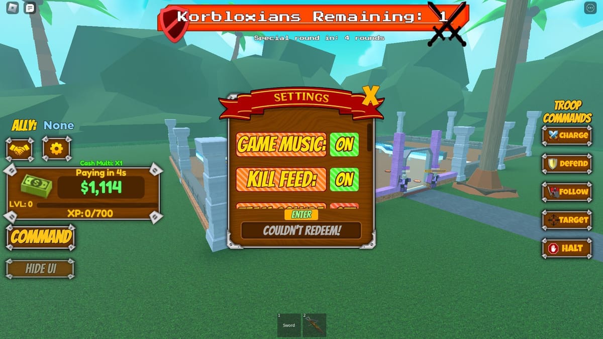 Faction Defense Tycoon Codes