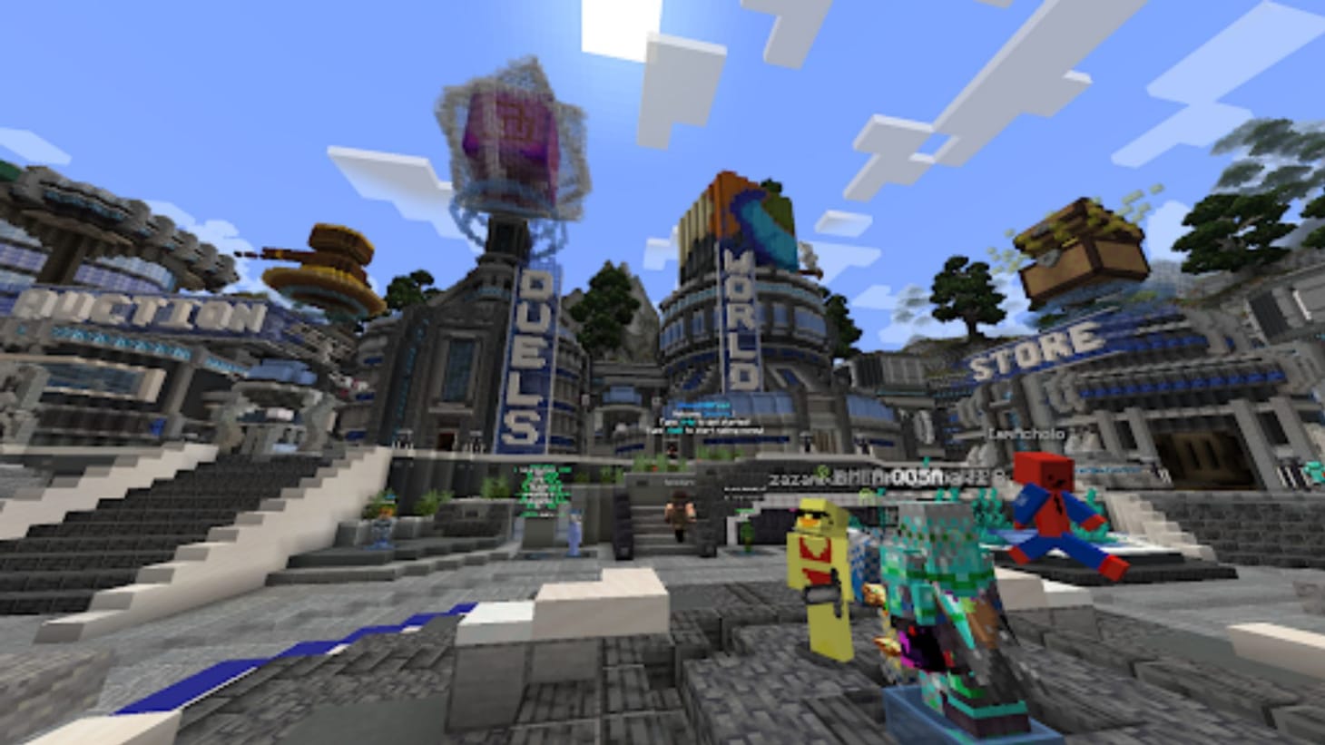Servers Skywars Prison Skyblock: 18 best Minecraft servers in 2024