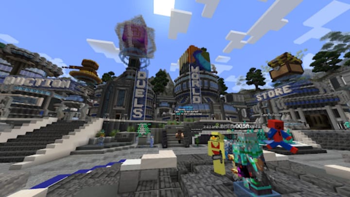 Servers Skywars Prison Skyblock: 18 best Minecraft servers in 2024
