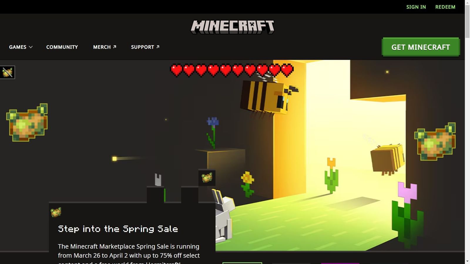Minecraft April Fools 2024: Official website gets poisonous potatoes ...
