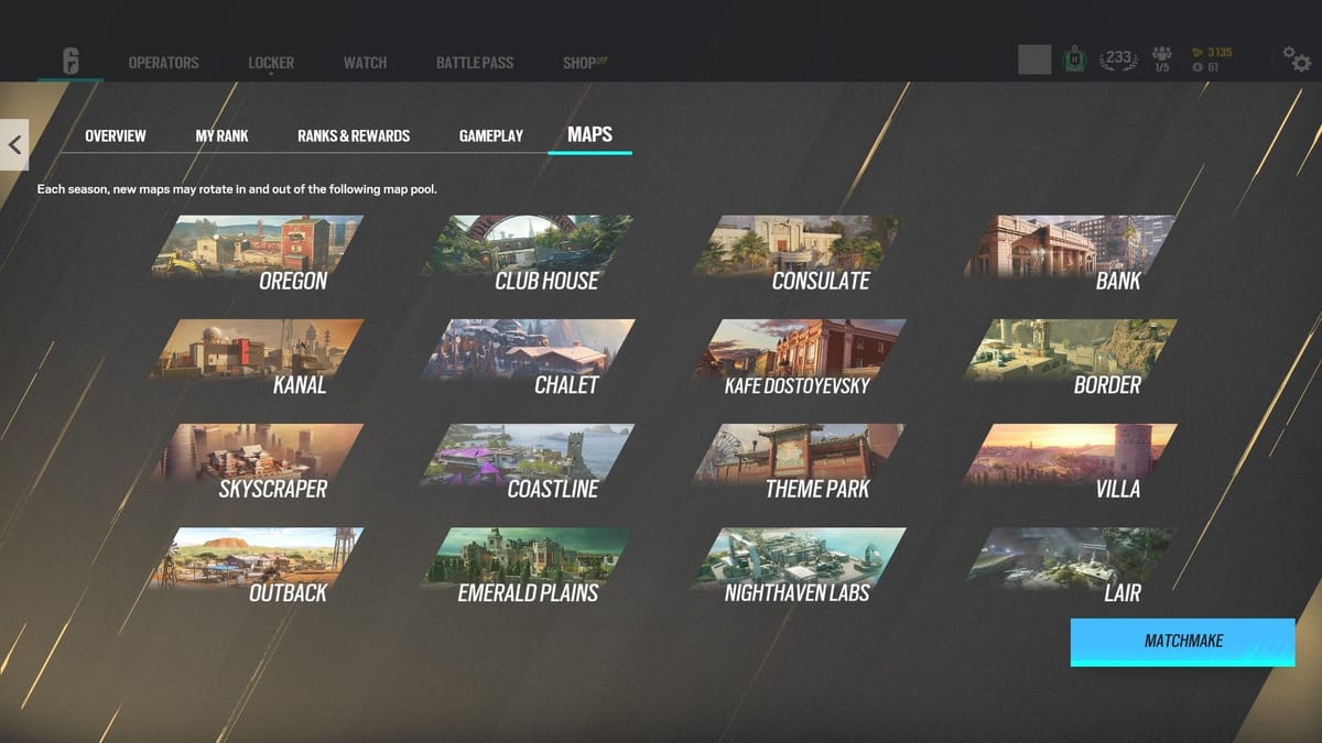 Rainbow Six Siege competitive ranks explained