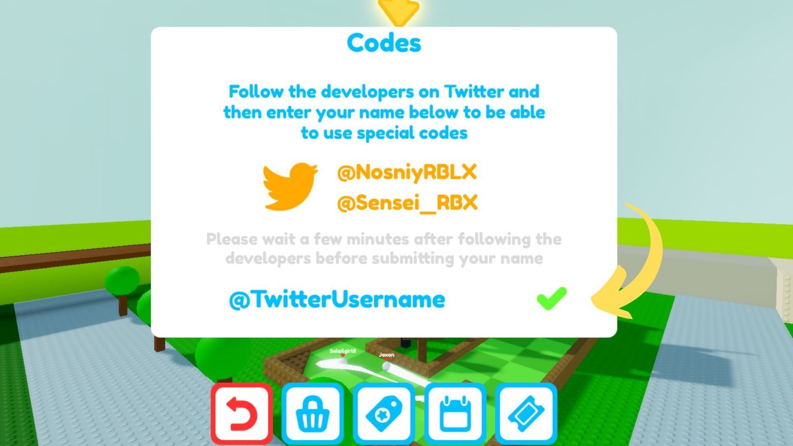 Roblox Super Golf Codes