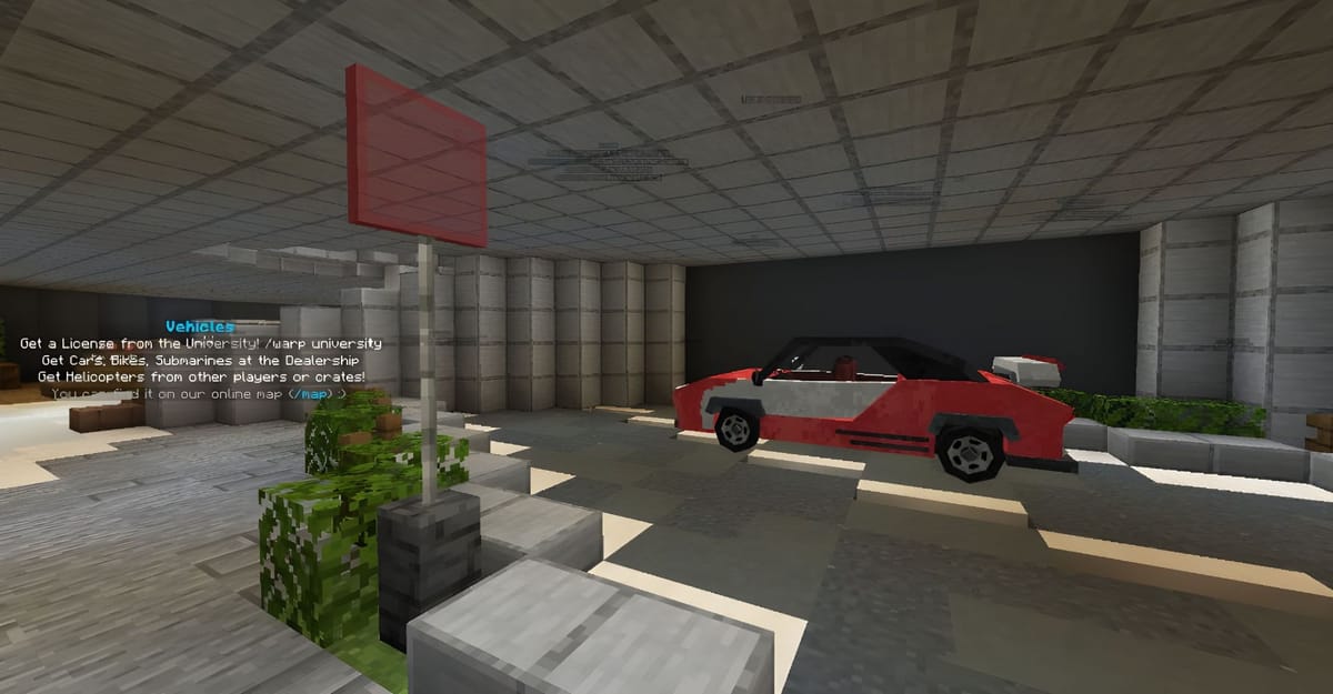 5 best Minecraft servers with Cars