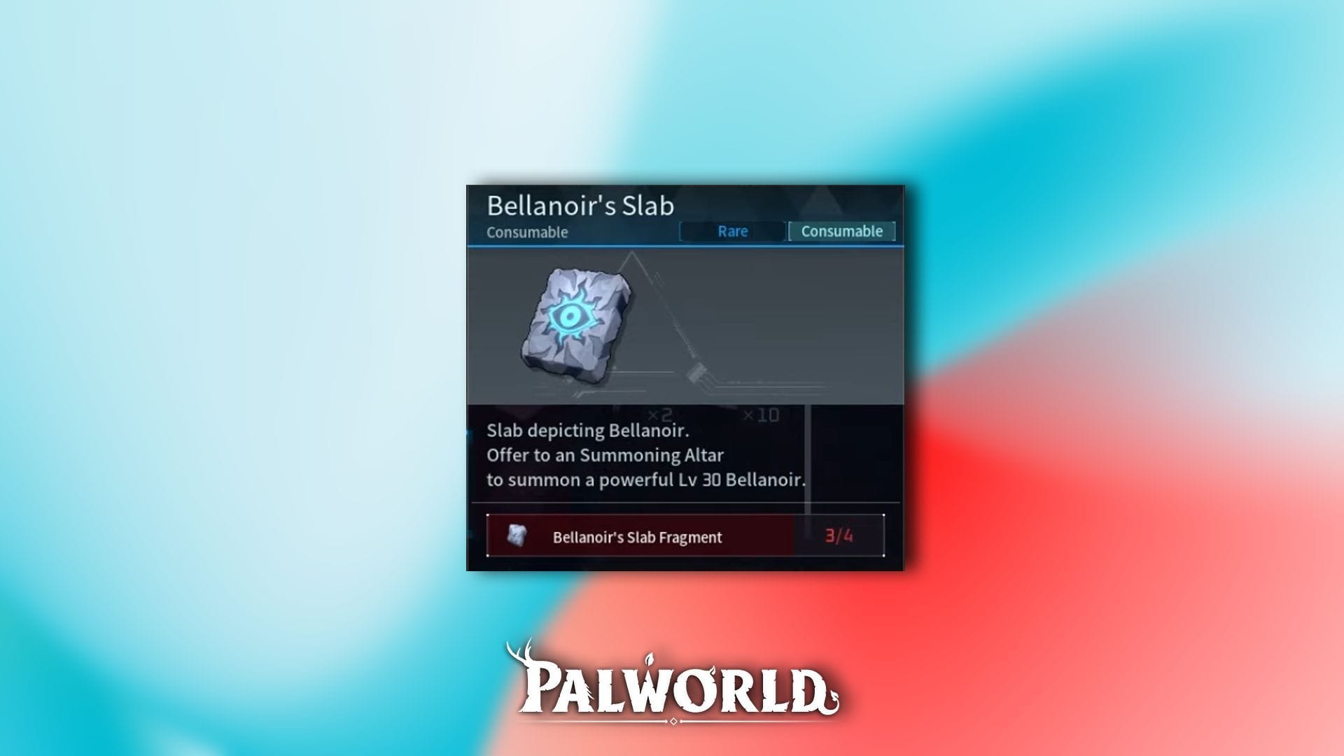 How to find Bellanoir Slab in Palworld