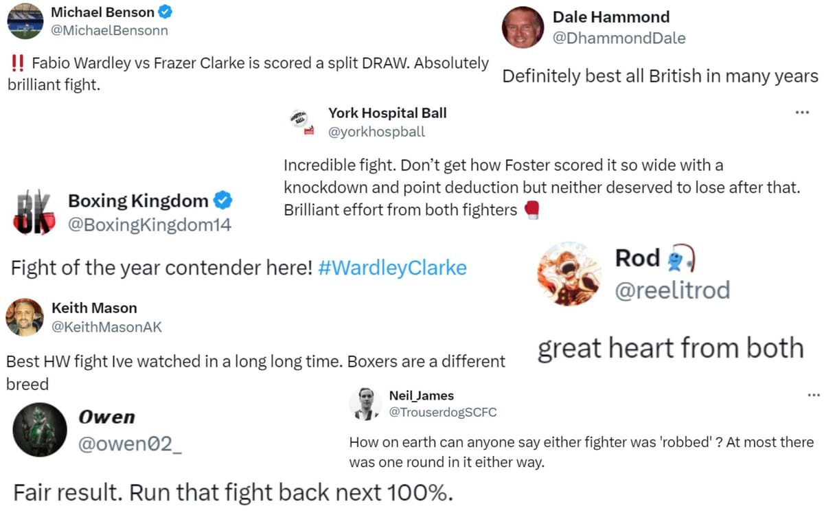 Frazer Clarke: "Fight of the year" - Internet bows down after ...